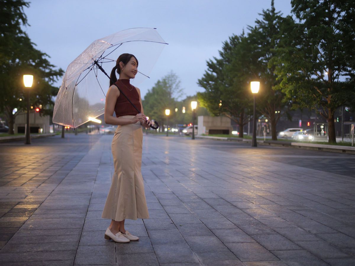小雨降る日没前 GANREF