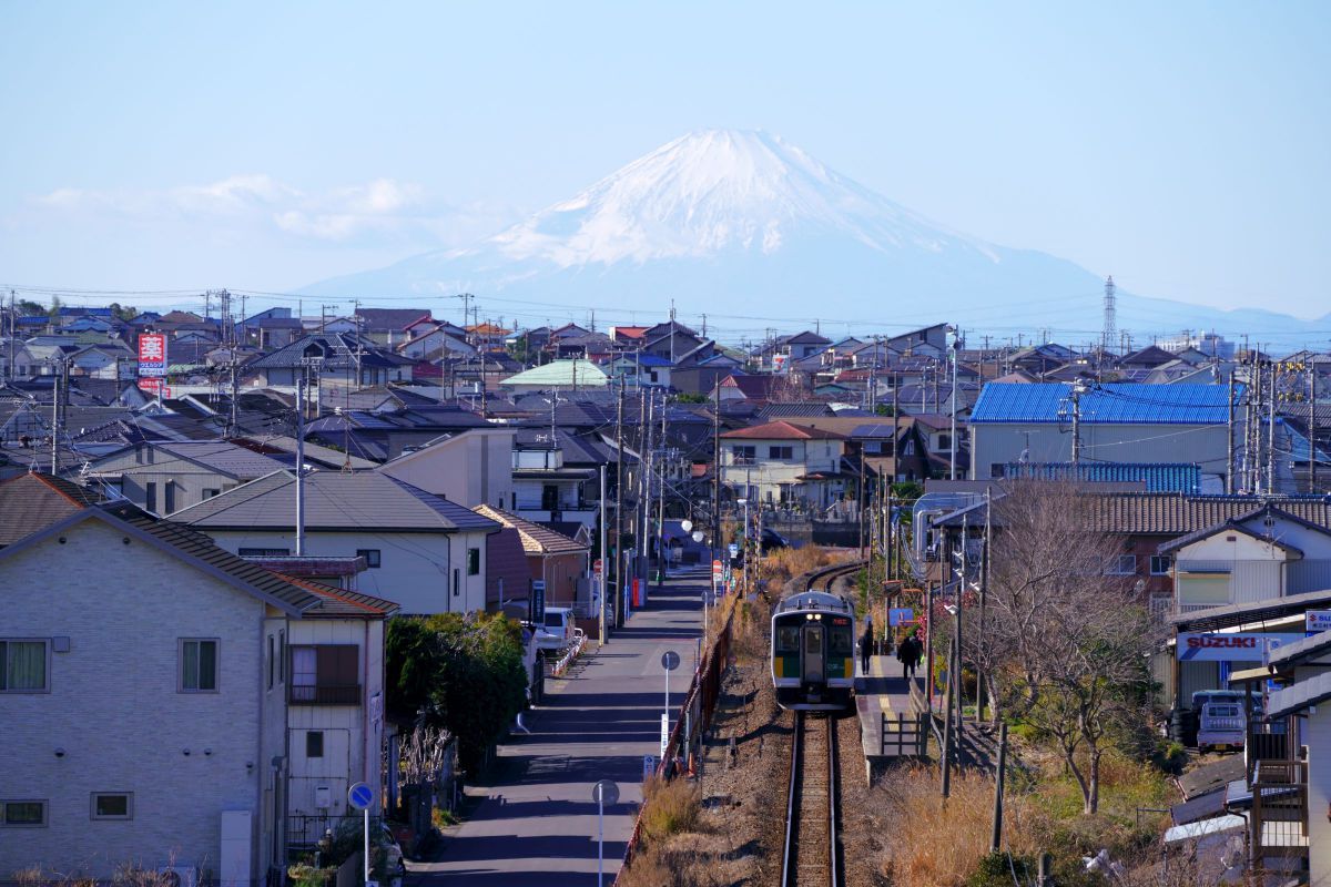E130系と富士山 | GANREF