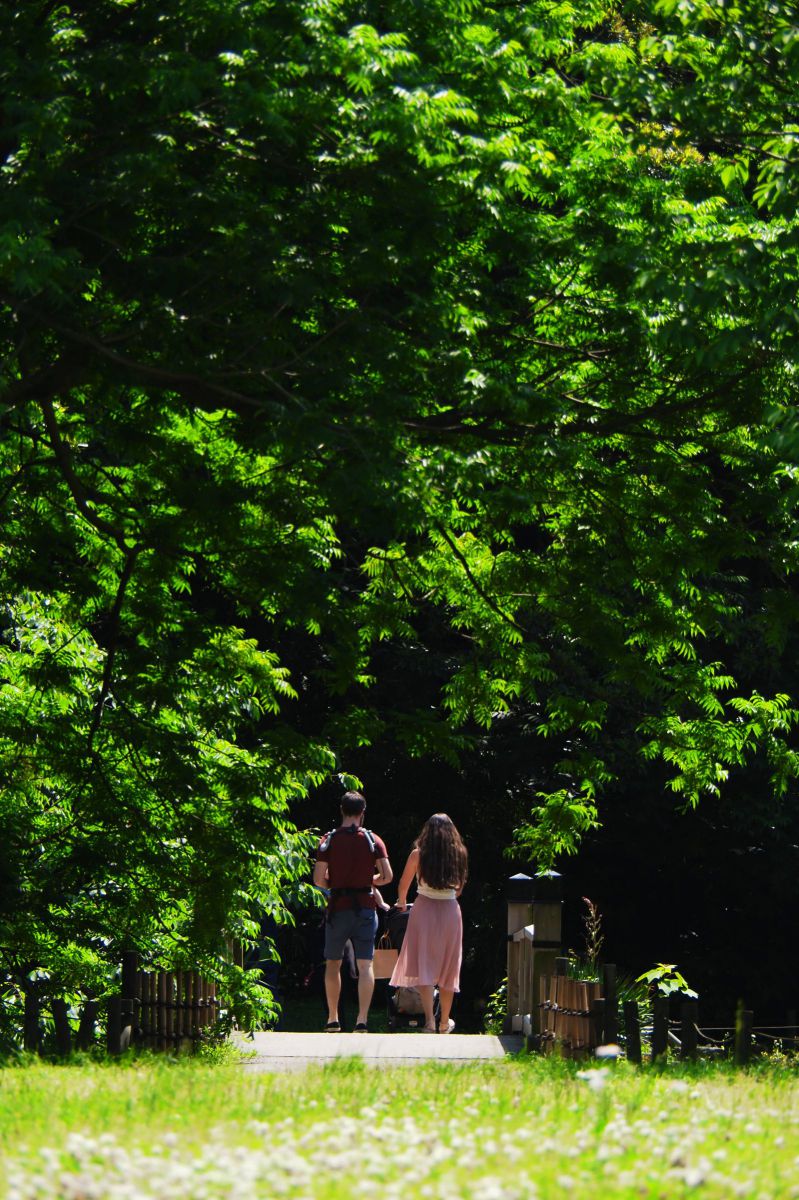 Two people taking a walk | GANREF