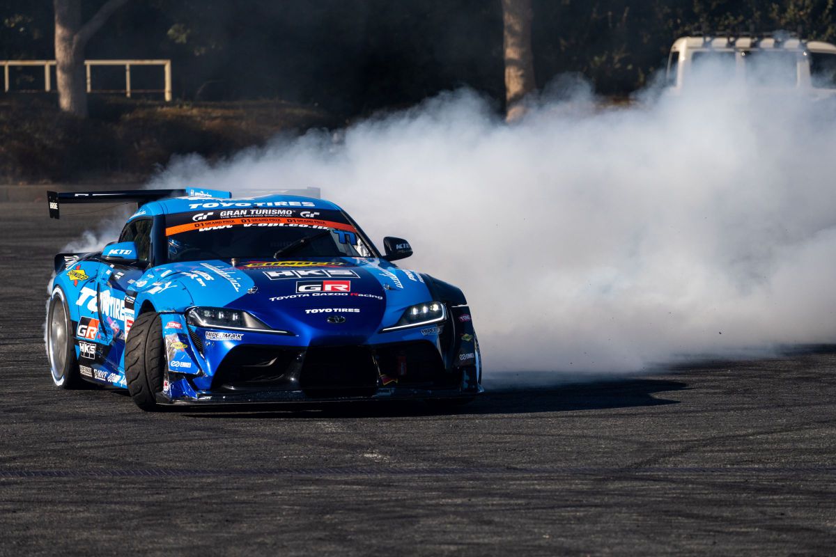D1 Kick off Drift GR SUPRA Blue Edition | GANREF