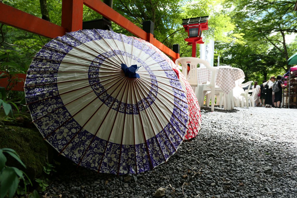 京都貴船神社のきふね和傘 | GANREF