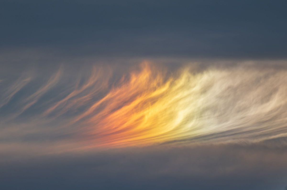 iridescent clouds | GANREF