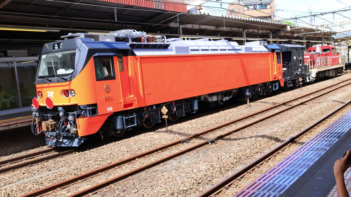 台湾鉄路管理局E500形甲種輸送 | GANREF