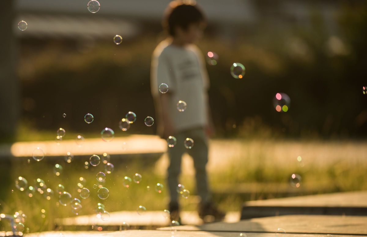 Bubble is babbling. | GANREF