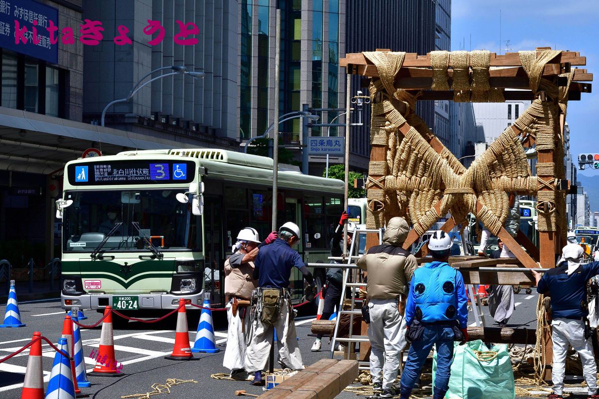 祇園祭山鉾建て 2025.7.10AM | GANREF