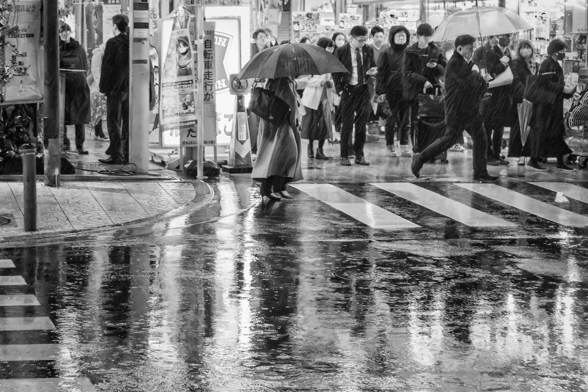 A night of heavy rain | GANREF