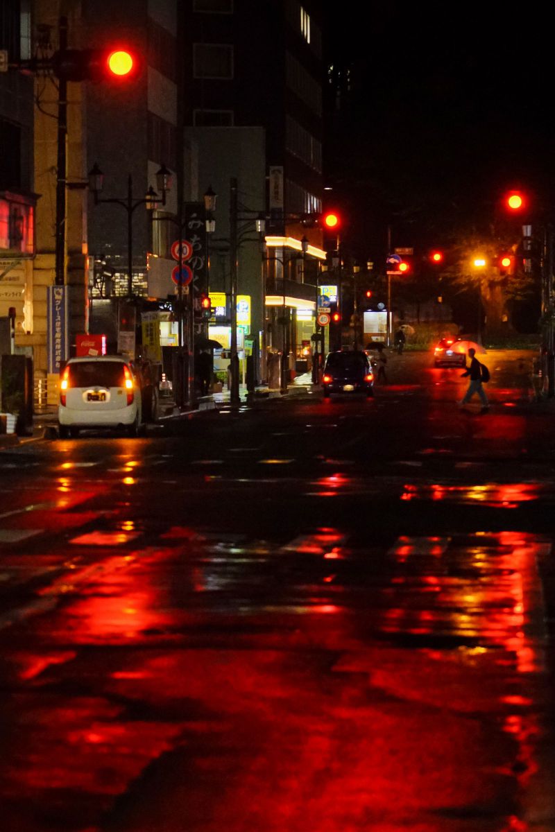 Rainy Night Morioka Red Impact | GANREF