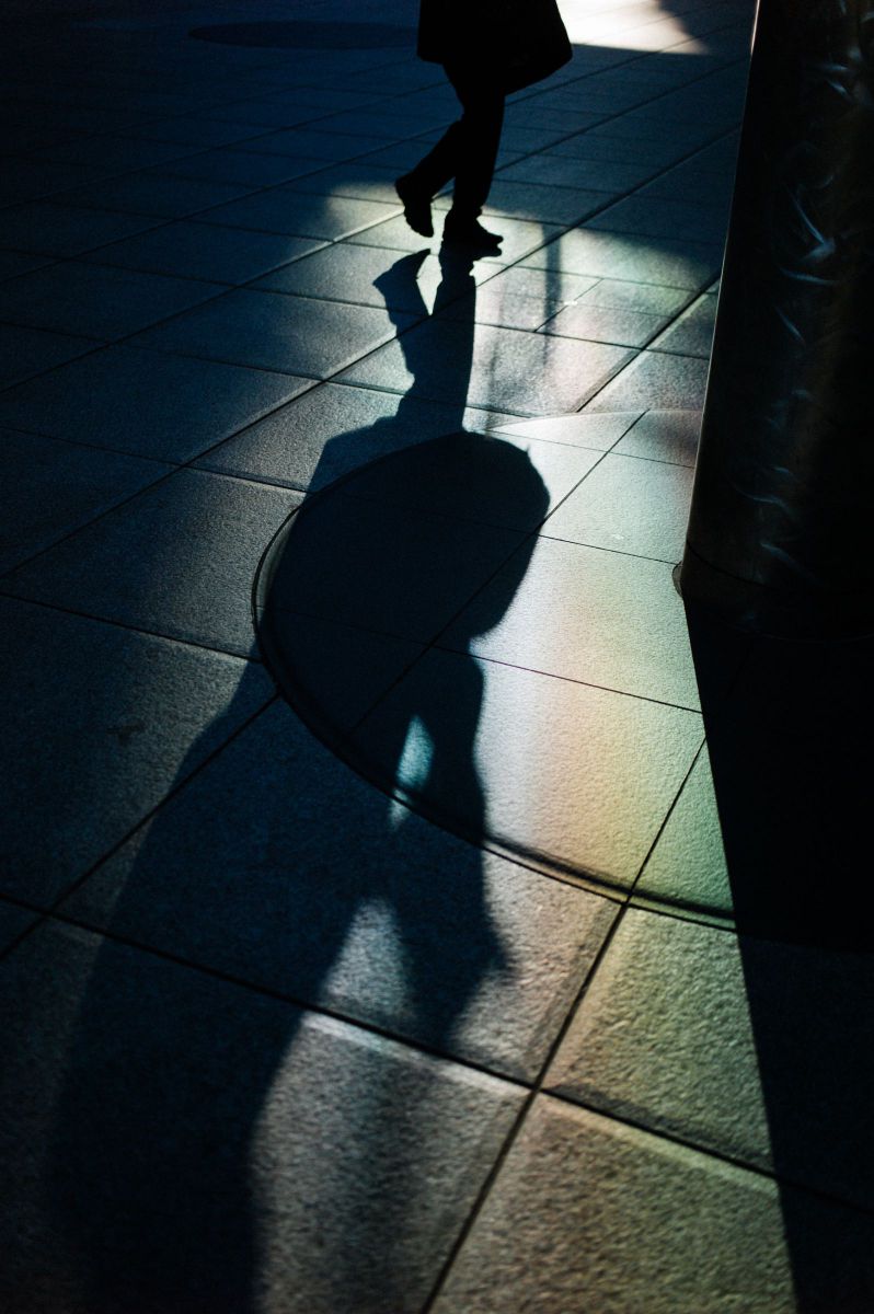 walking with shadow | GANREF