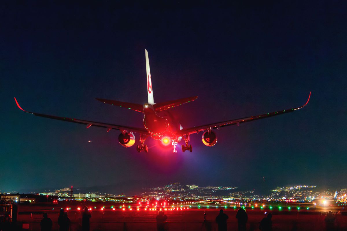 A-350 煌めく光の海へ到着～。 | GANREF