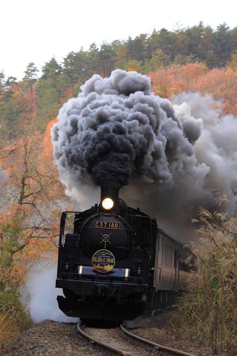 ばんえつ物語号と爆煙 | GANREF