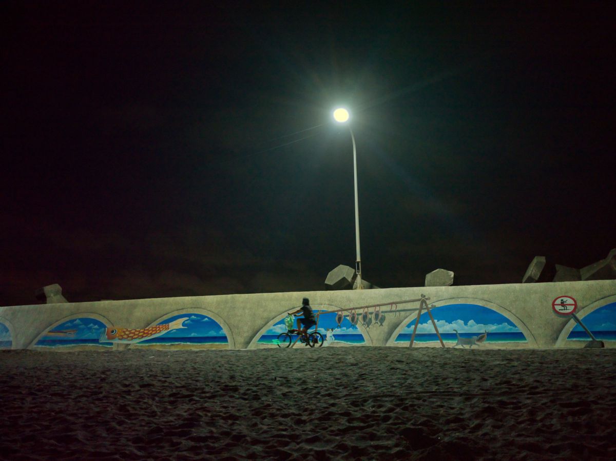 Night time beach ride | GANREF