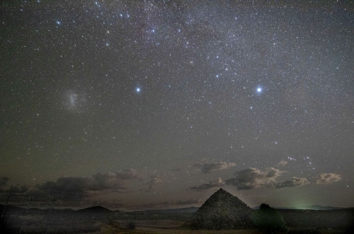 Milky Way over the Pyramid | GANREF