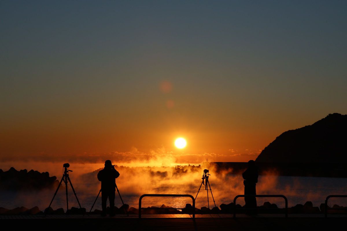 気嵐とカメラマン | GANREF