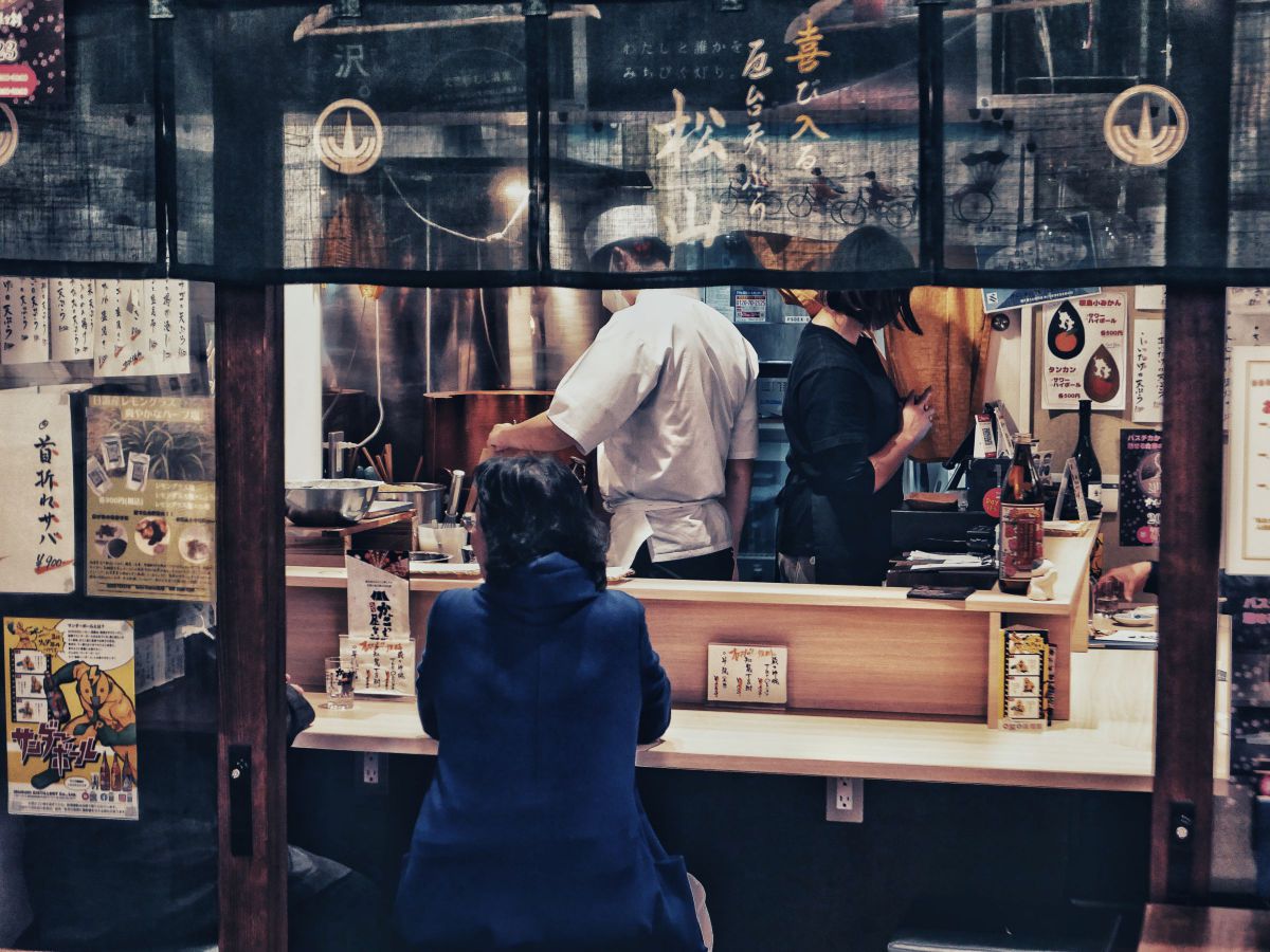 Tempura stand. | GANREF