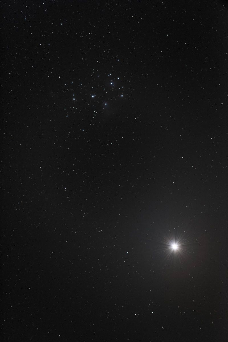 Venus meets the Pleiades | GANREF