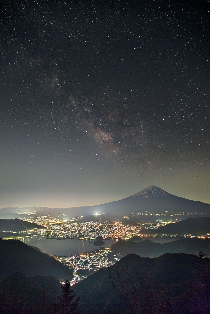 富士と天の川 | GANREF