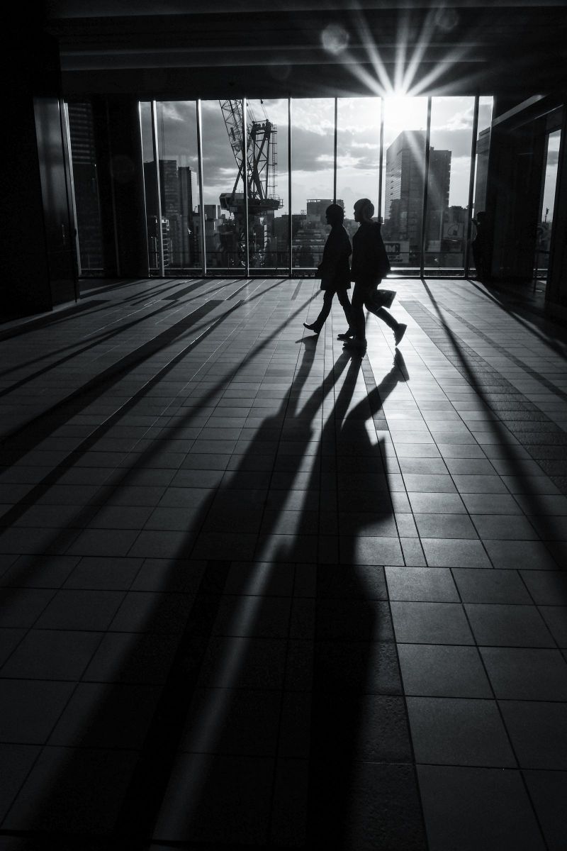 Walking shadow | GANREF