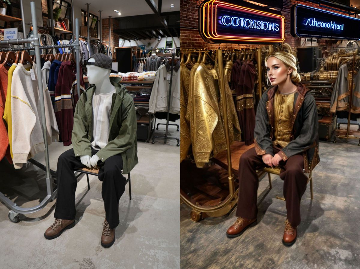 マネキン・金髪女性・・・右側 生成AI | GANREF