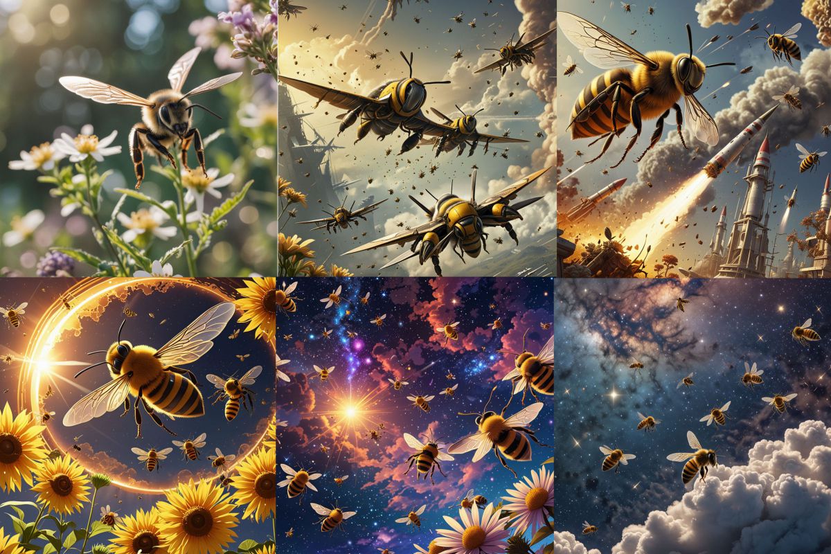 蜂軍団・・・生成AI | GANREF