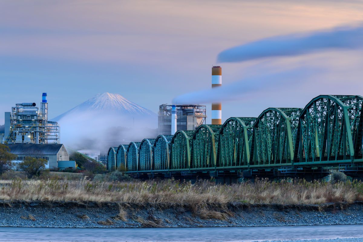 Mt Fuji at River Ohigawa | GANREF