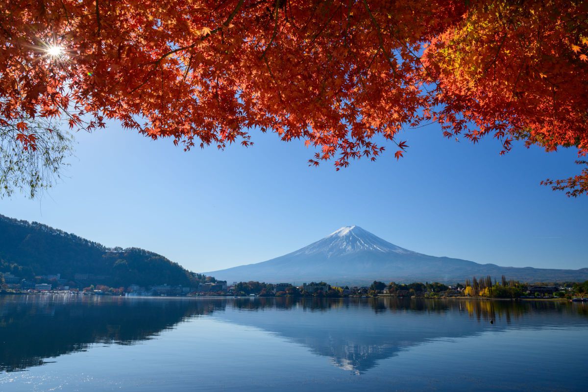 Mt Fuji at Lake Kawaguchi | GANREF