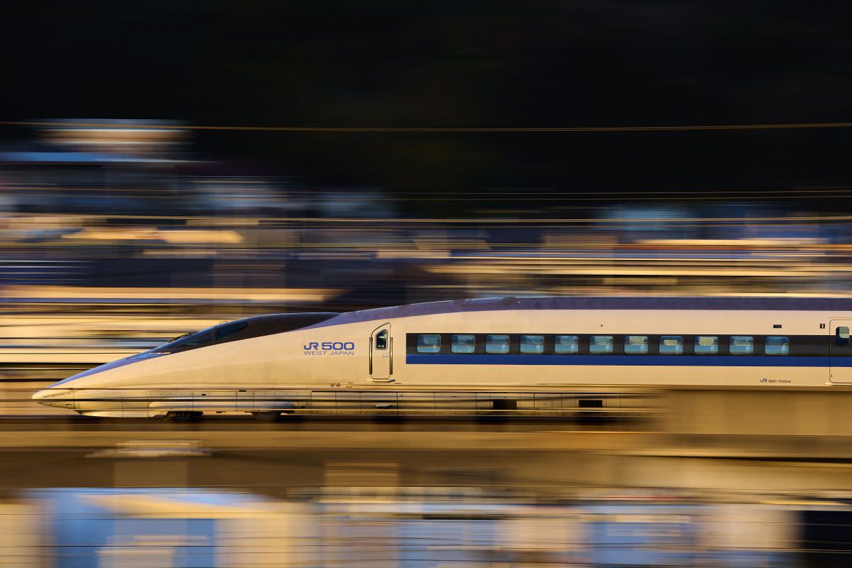 夕暮れの500系 | GANREF