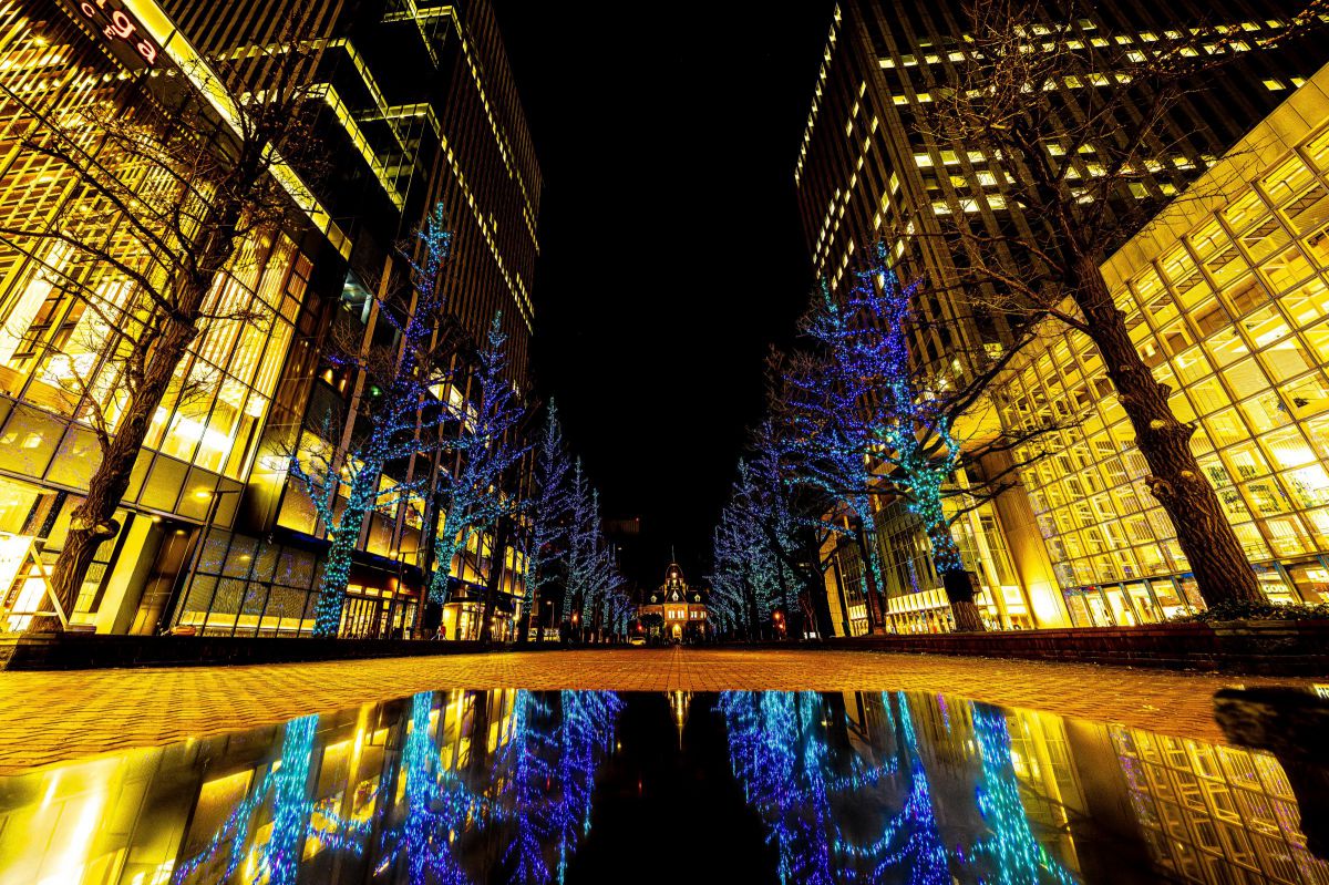 Floating on the wind to the city lights | GANREF