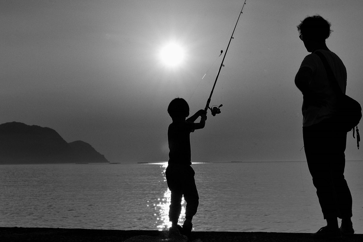 Early morning fishing practice.jpg | GANREF