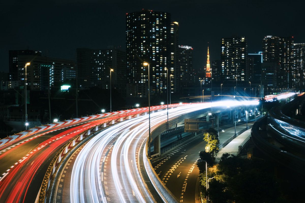 Urban night view | GANREF