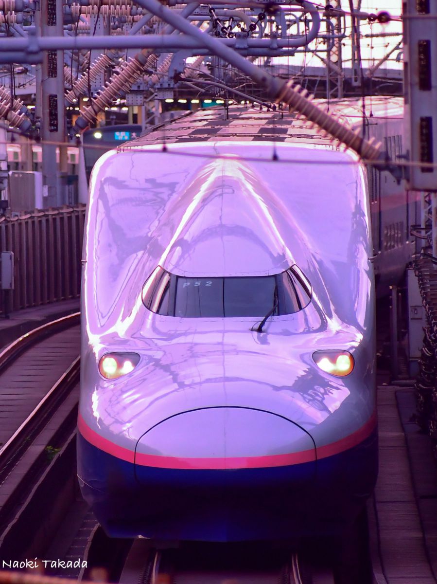 夕暮れのE4系MAX | GANREF