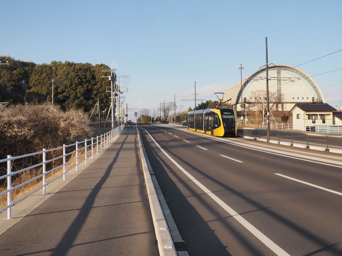 2024 芳賀の桜とLRT | GANREF