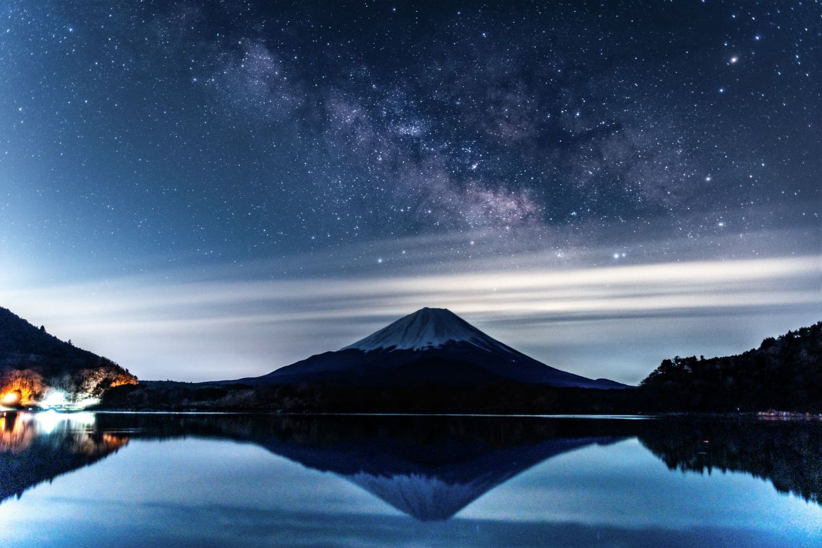 3月の精進湖リフレクション | GANREF