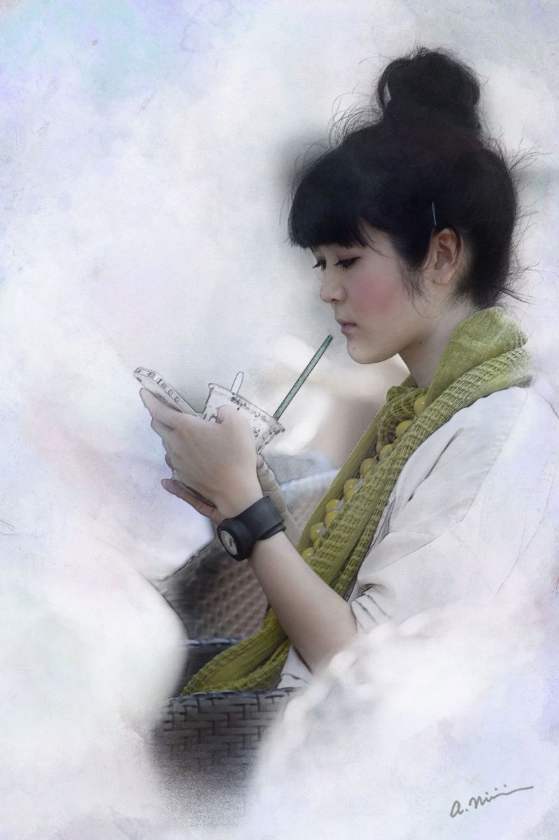 snap of a woman | GANREF