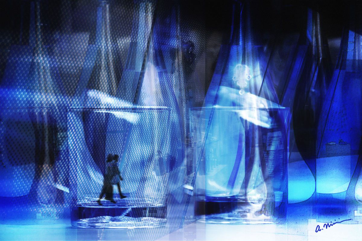 Blue Shadows in the Glass | GANREF