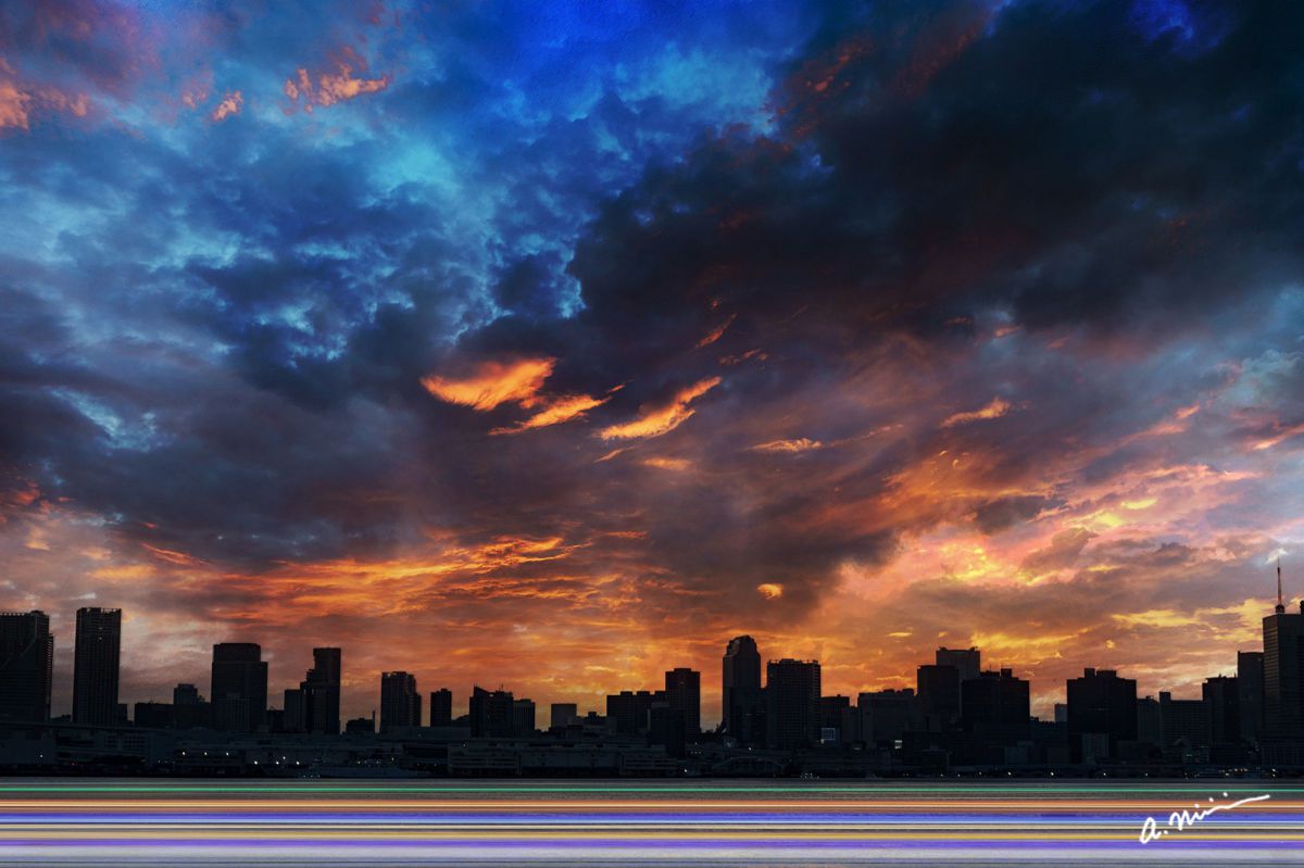 TOKYO Bay Sunset | GANREF