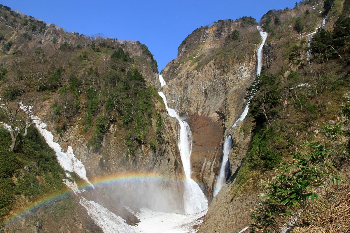 Waterfall and rainbow | GANREF