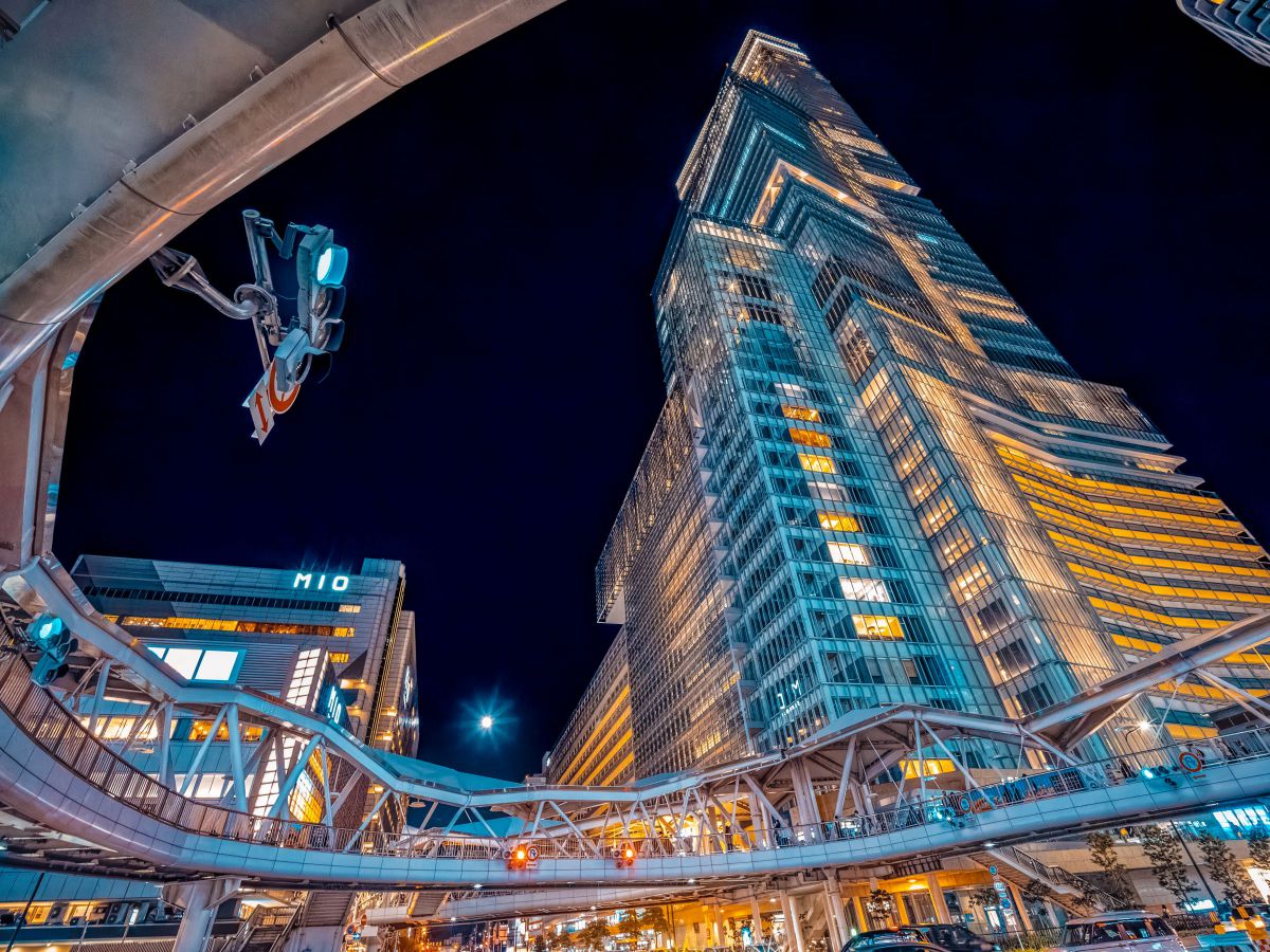 Full moon Abeno Harukas Building | GANREF