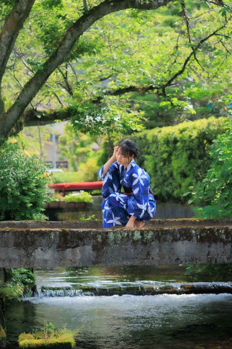 川のせせらぎに癒されて | GANREF