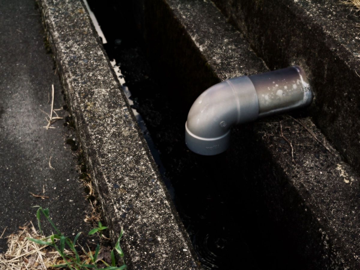 ditch and the plastic pipe | GANREF