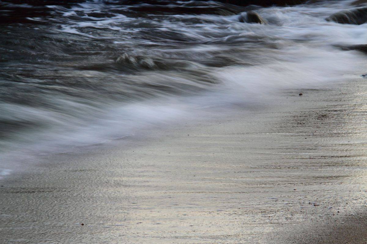 At the beach (silver sand) | GANREF
