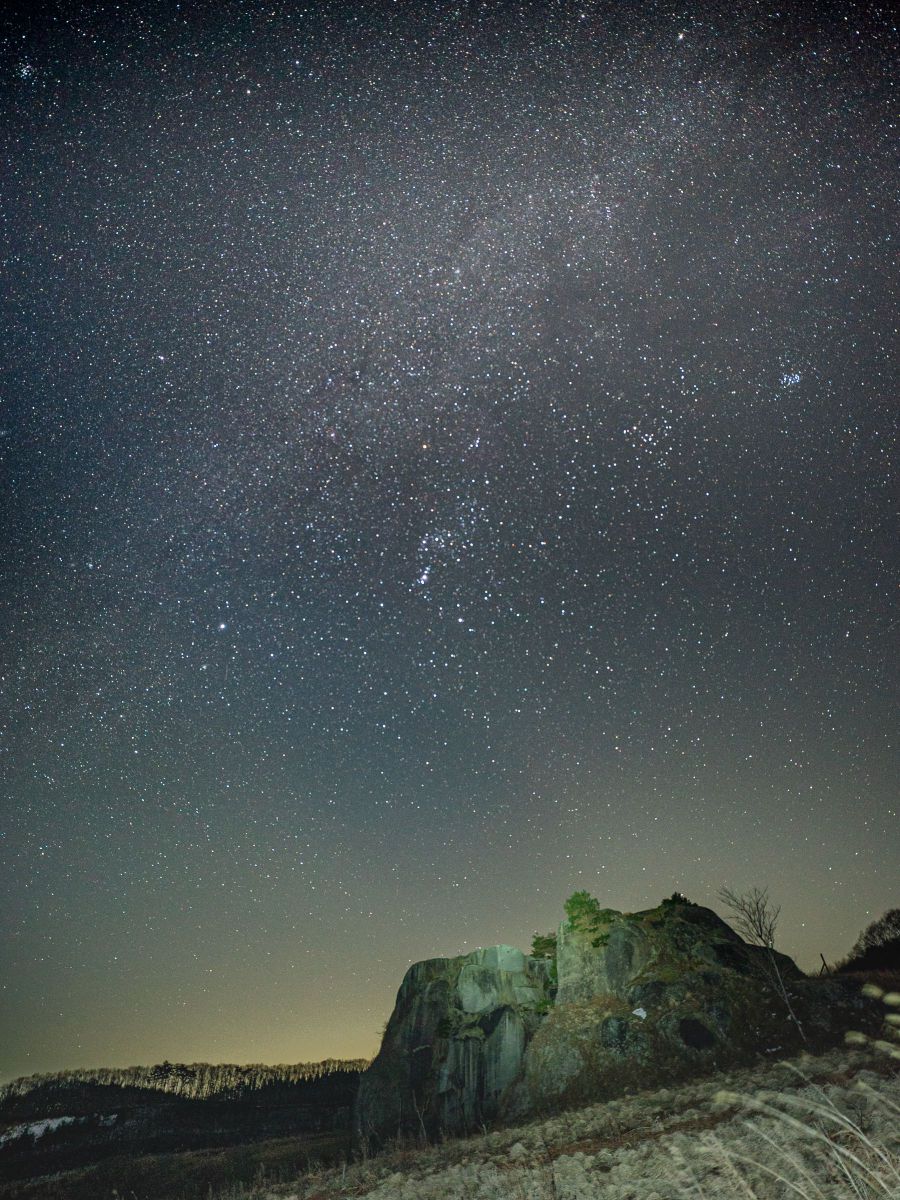 Space rock. and the milky way | GANREF