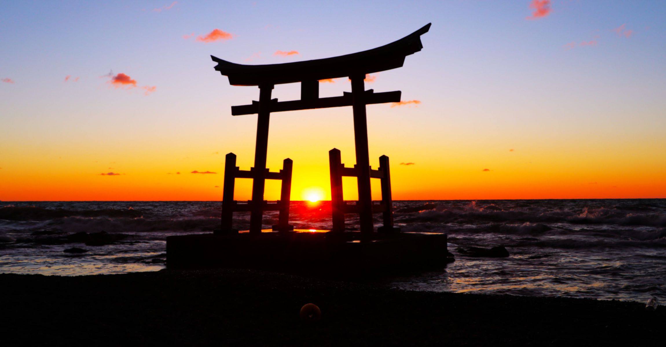 鳥居と夕陽 6 | GANREF