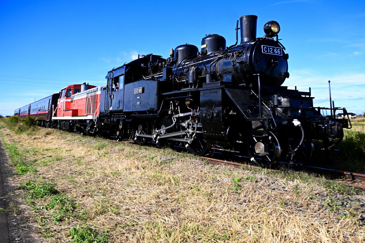 真岡鐡道 SL・DL重連 C12 DE10 | GANREF