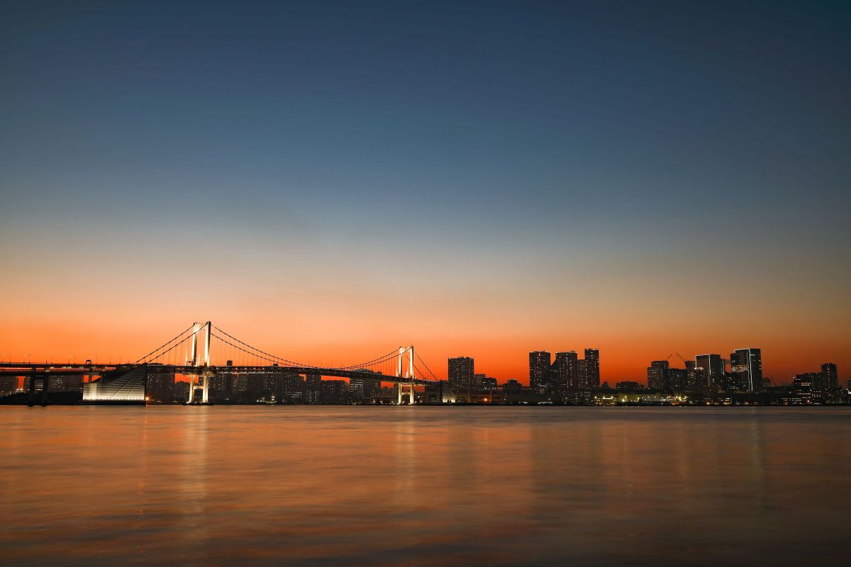Magic Hour Rainbow Bridge | GANREF