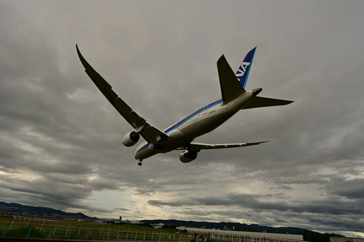 〖over the head of B787！〗 | GANREF