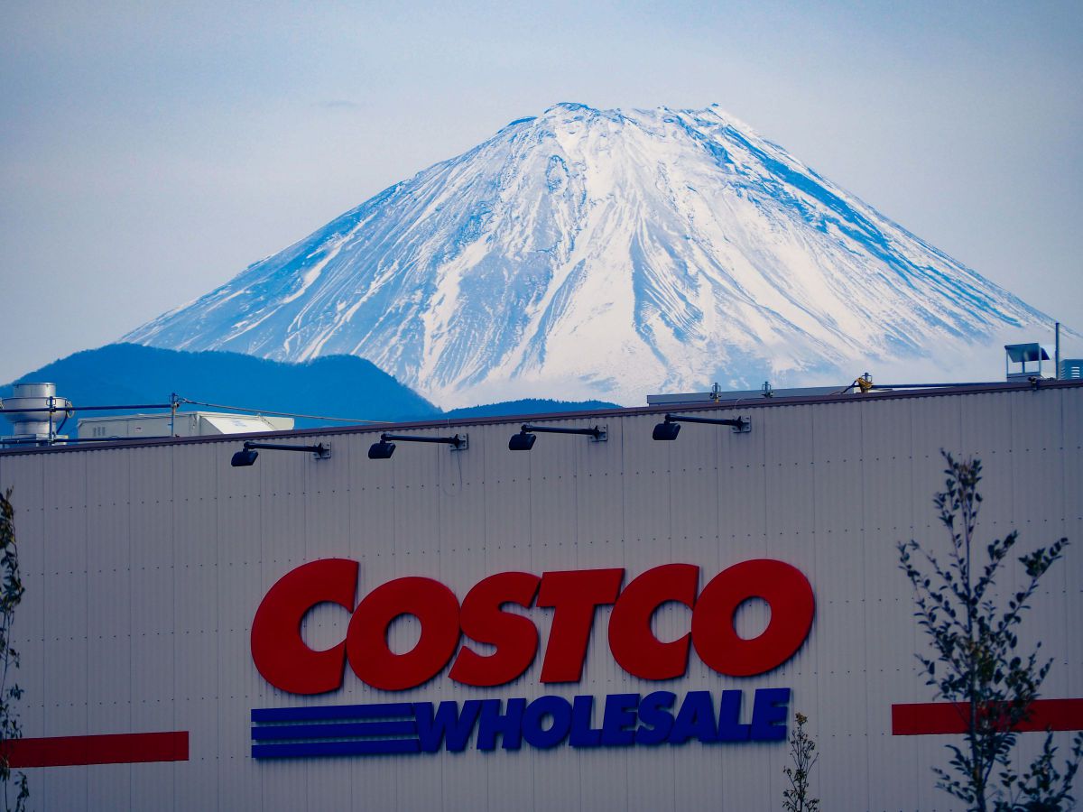 Mt. Fuji above Costco | GANREF