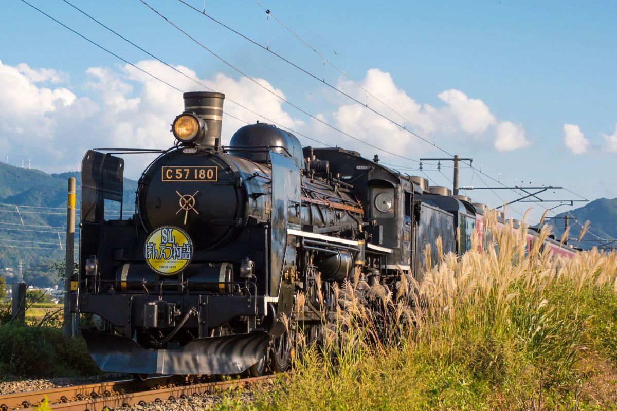 JR磐越西線 C57 180 SLばんえつ物語 5 | GANREF