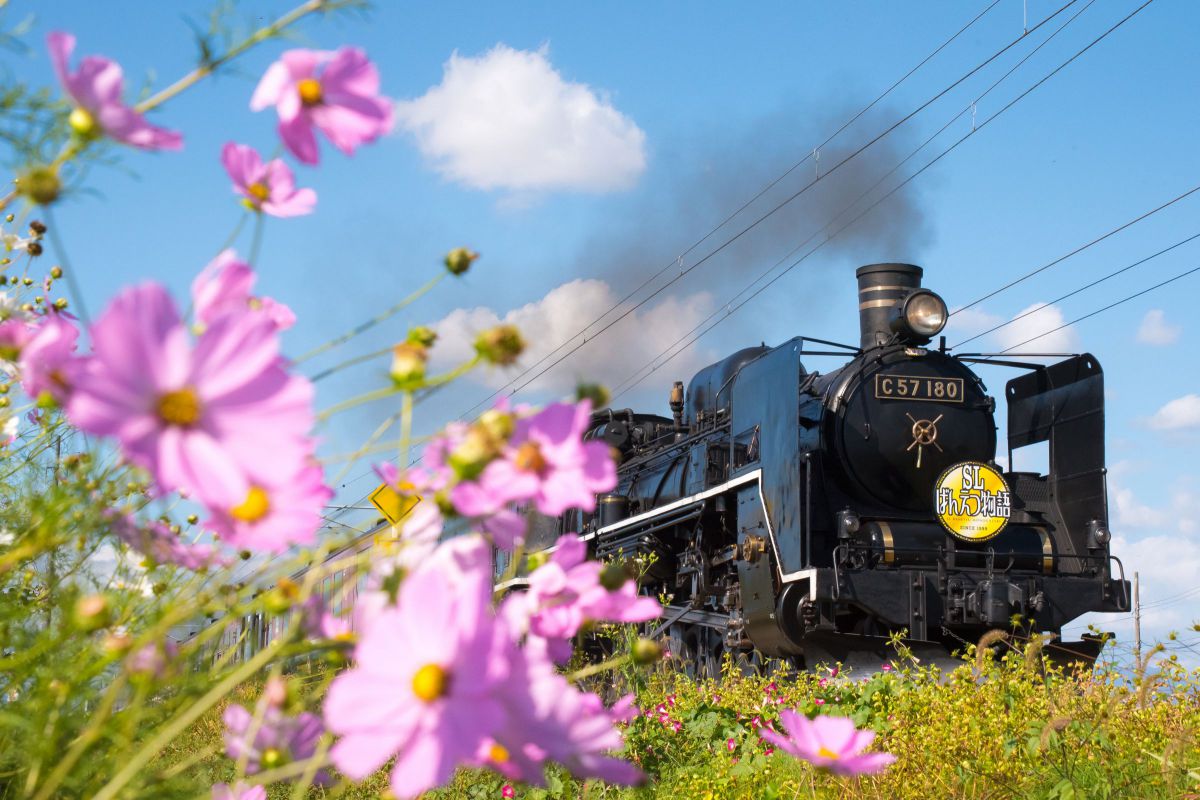 JR磐越西線 C57 180 SLばんえつ物語 4 | GANREF