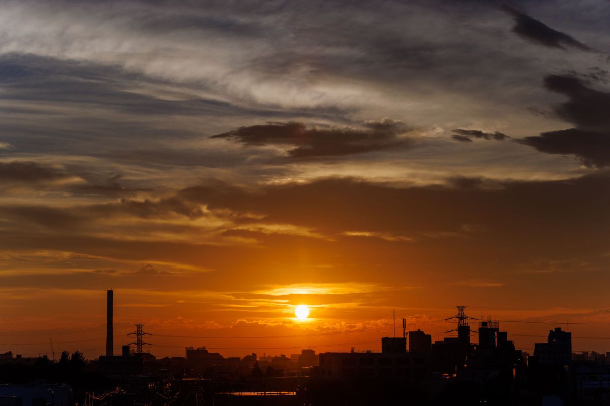 日没_夕焼け | GANREF