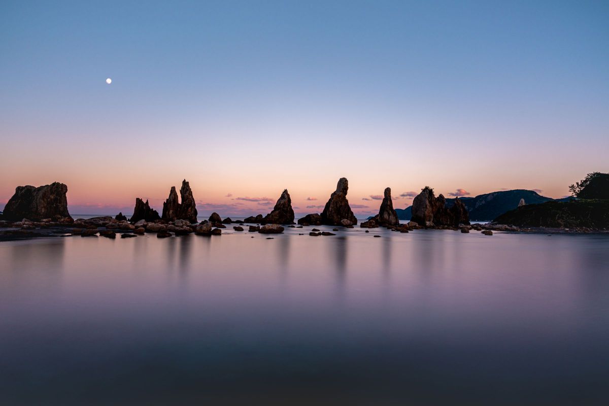 マジックアワーと橋杭岩 | GANREF